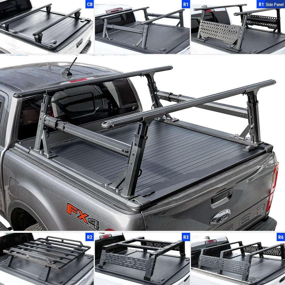 Ford Ranger Tonneau Cover | Rack System | SYNETICUSA | Free Shipping