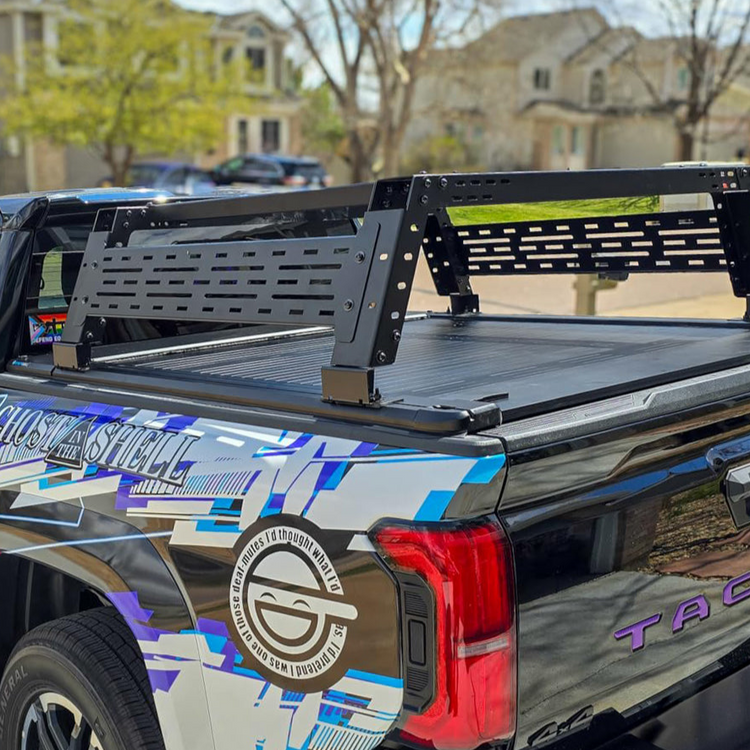 [2-in-1 Bundle] Maverick Retractable Tonneau Cover w/ Rack System