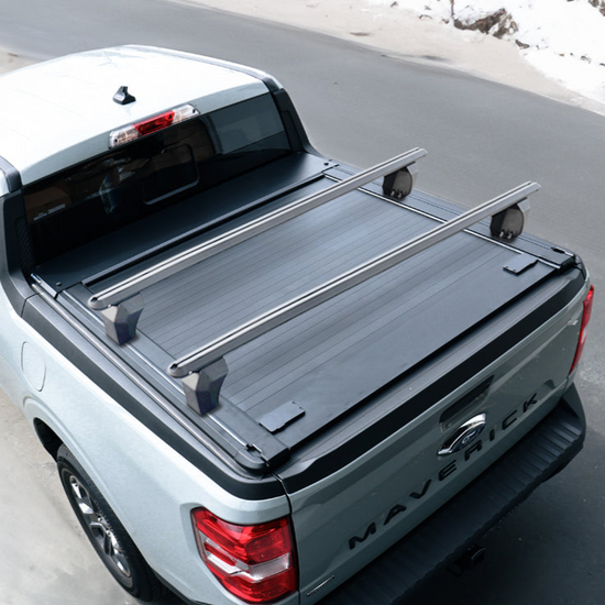 [2-in-1 Bundle] Maverick Retractable Tonneau Cover w/ Rack System